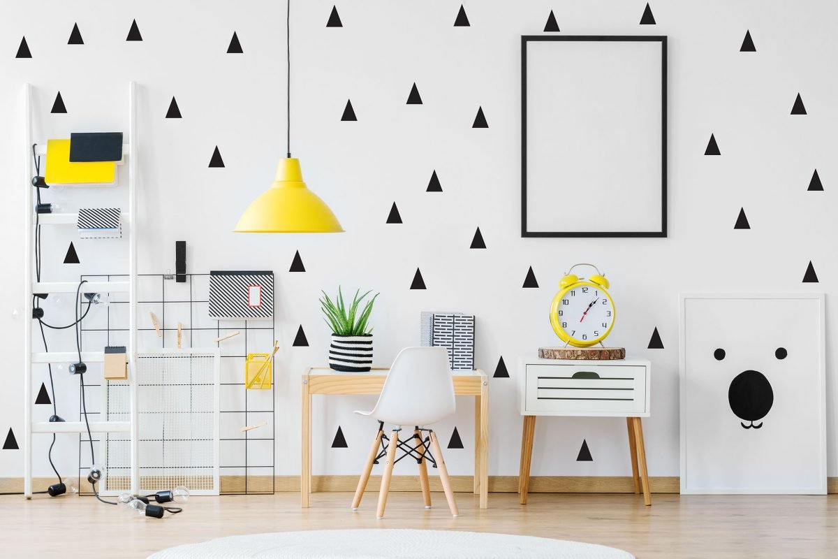 Triangle Wall Decal Set - Removable Wallpapers, Wall Stickers & Wall ...