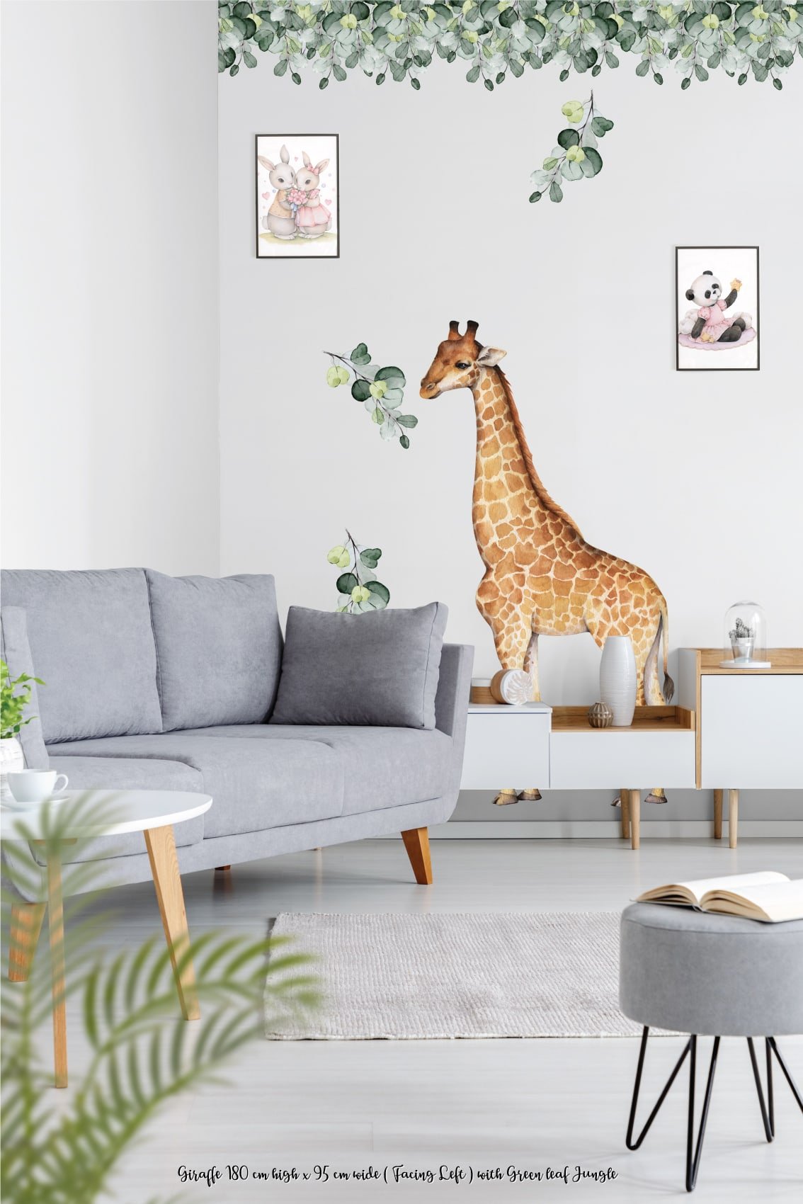 Giraffe Wall Decal Set – Whimsy Wall Decals