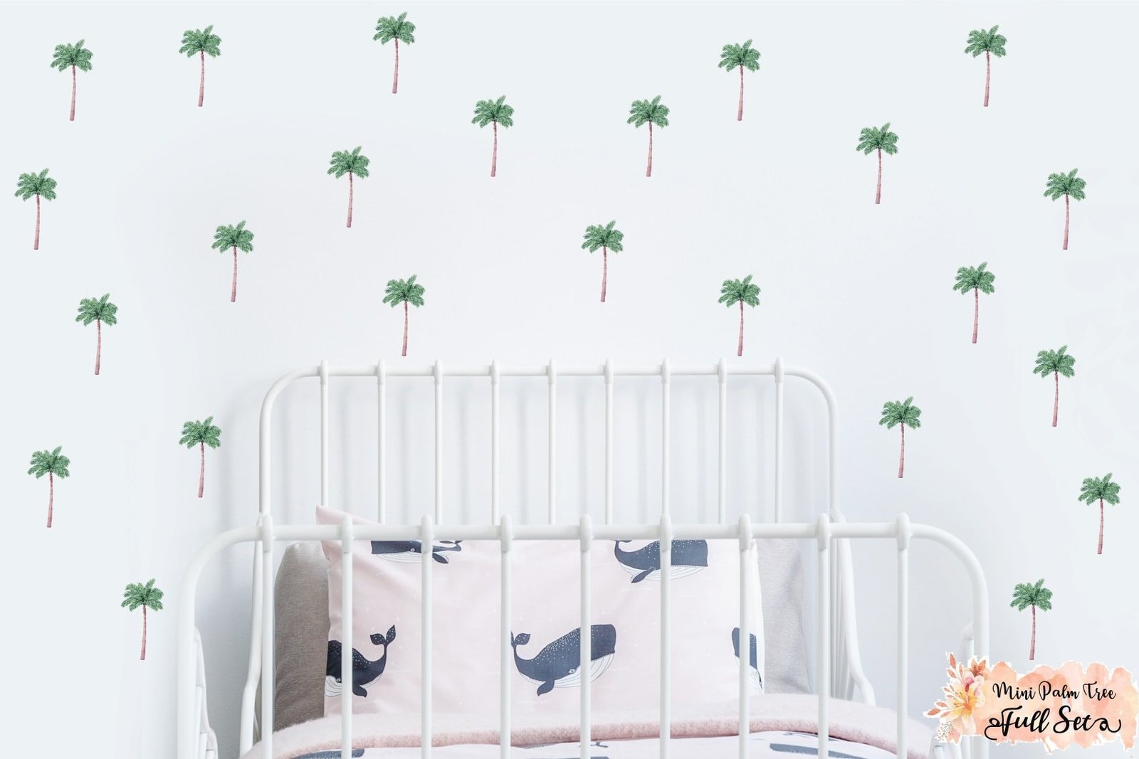 Palm Tree Wall Decal Set – Whimsy Wall Decals