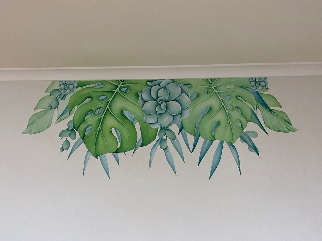 Tropical Garden Wall Decal Set – Whimsy Wall Decals
